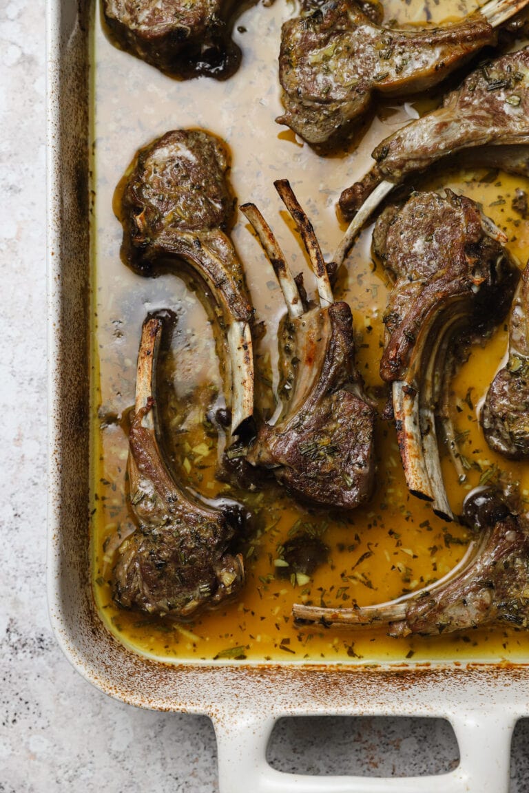 Impossibly Tender Rosemary Roasted Lamb Chops! - Well Seasoned Studio