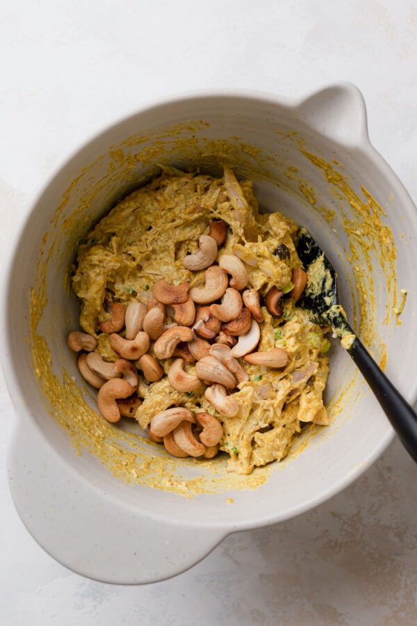 No Cook Curried Chicken Salad (With Rotisserie Chicken!) - Well ...