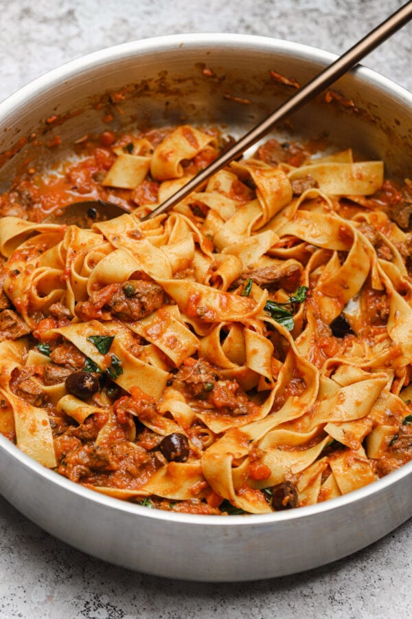 Melt-In-Your-Mouth Slow Braised Lamb Ragu! - Well Seasoned Studio