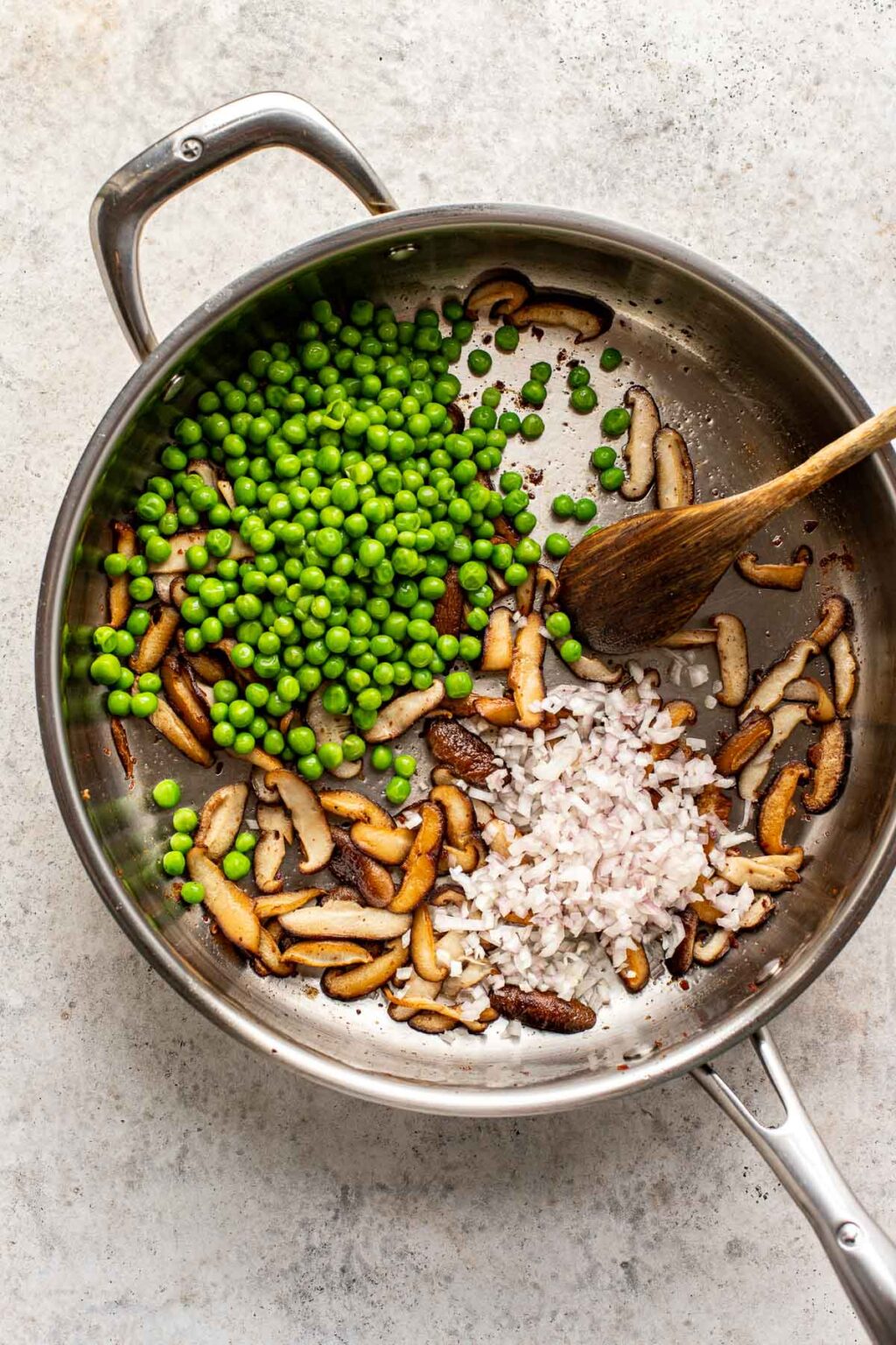 35-Minute Pancetta Pasta with Peas & Mint - Well Seasoned Studio