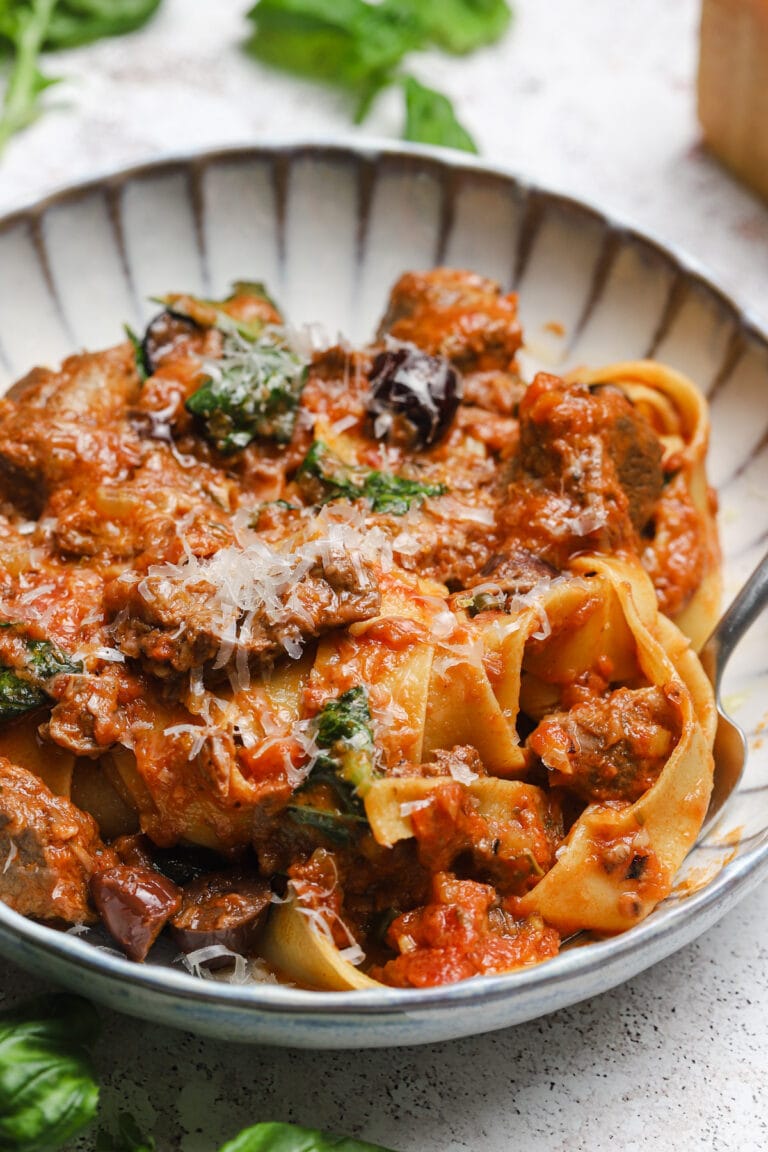 Melt In Your Mouth Slow Braised Lamb Ragu! - Well Seasoned Studio