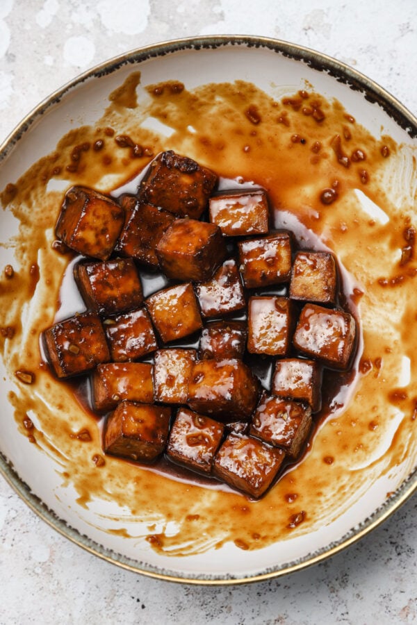 Crispy Oven-Roasted Tofu with Sweet, Spicy Glaze - Well Seasoned Studio