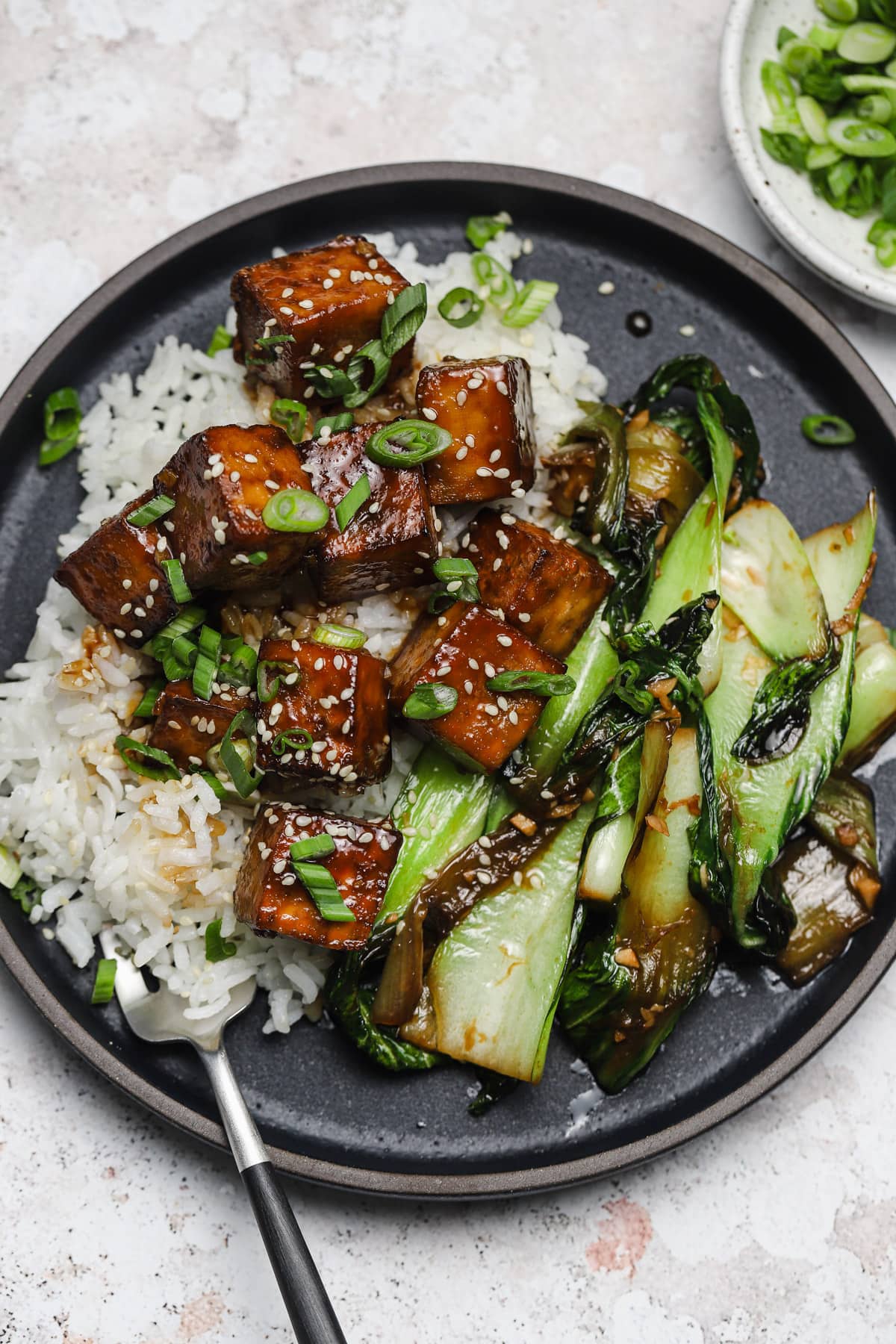 Crispy Oven-Roasted Tofu with Sweet, Spicy Glaze - Well Seasoned Studio