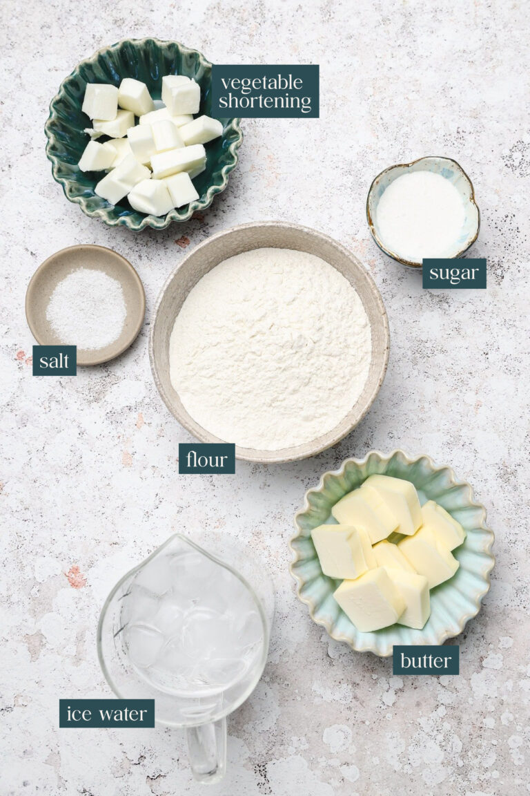 How To Make Flaky Pie Crust With Butter & Shortening - Well Seasoned Studio