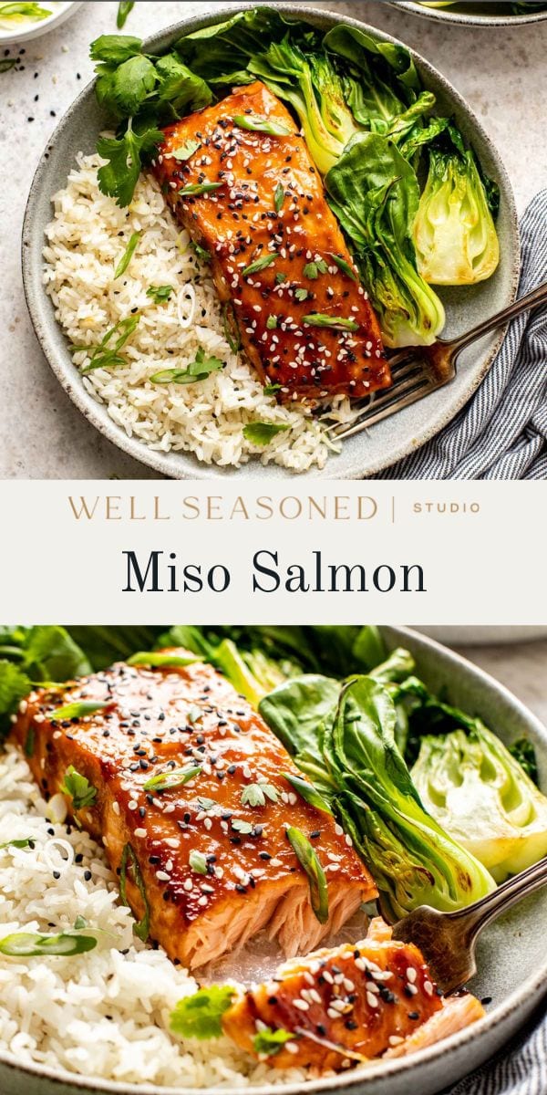 This Broiled Miso Salmon Cooks In 8 Minutes Or Less! - Well Seasoned Studio