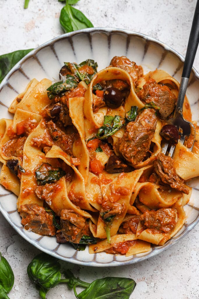 Melt-In-Your-Mouth Slow Braised Lamb Ragu! - Well Seasoned Studio