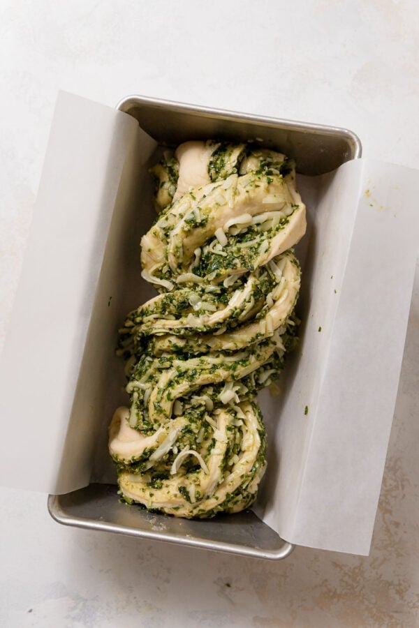 Braided Pesto Bread (Savory Babka!) - Well Seasoned Studio