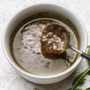 Thick & Creamy Niçoise Salad Dressing - Well Seasoned Studio