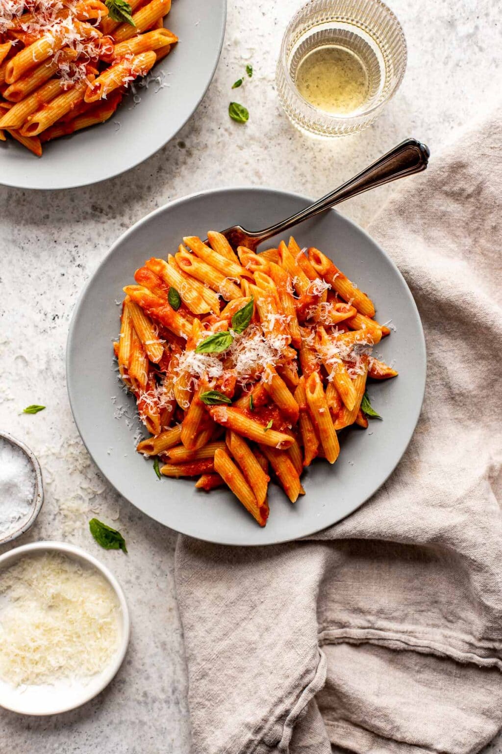 Quick & Simple Penne Pomodoro - Well Seasoned Studio