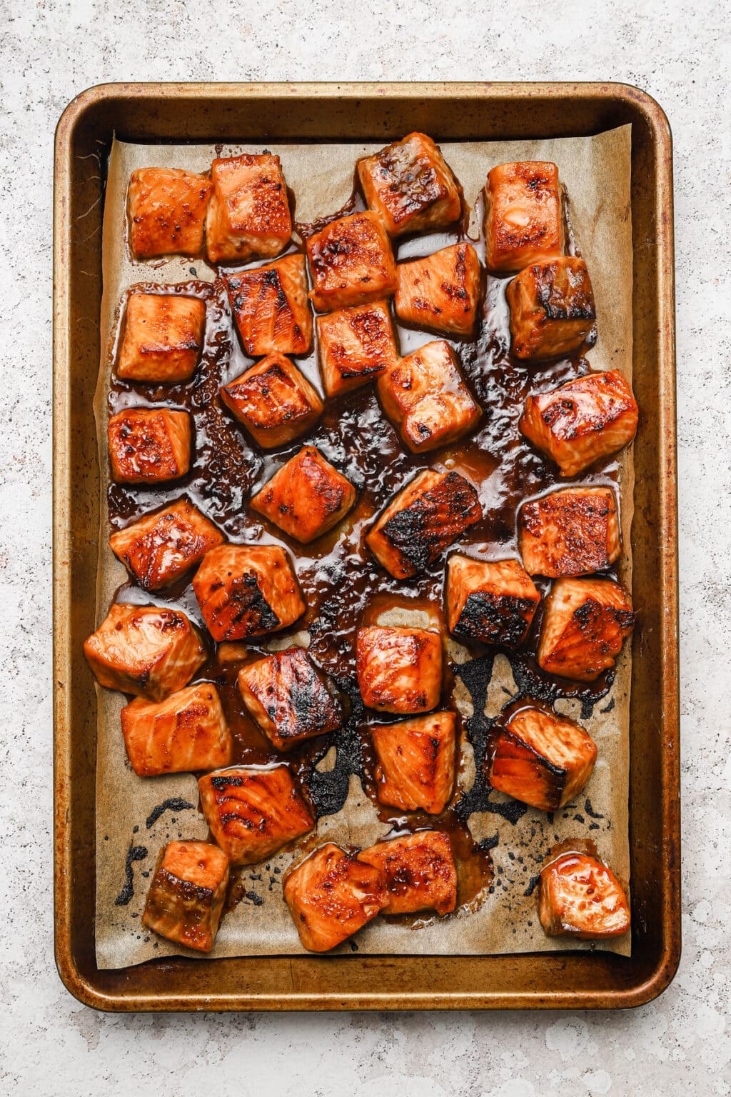 The Secret To Cutting Perfect Salmon Bites - Well Seasoned Studio