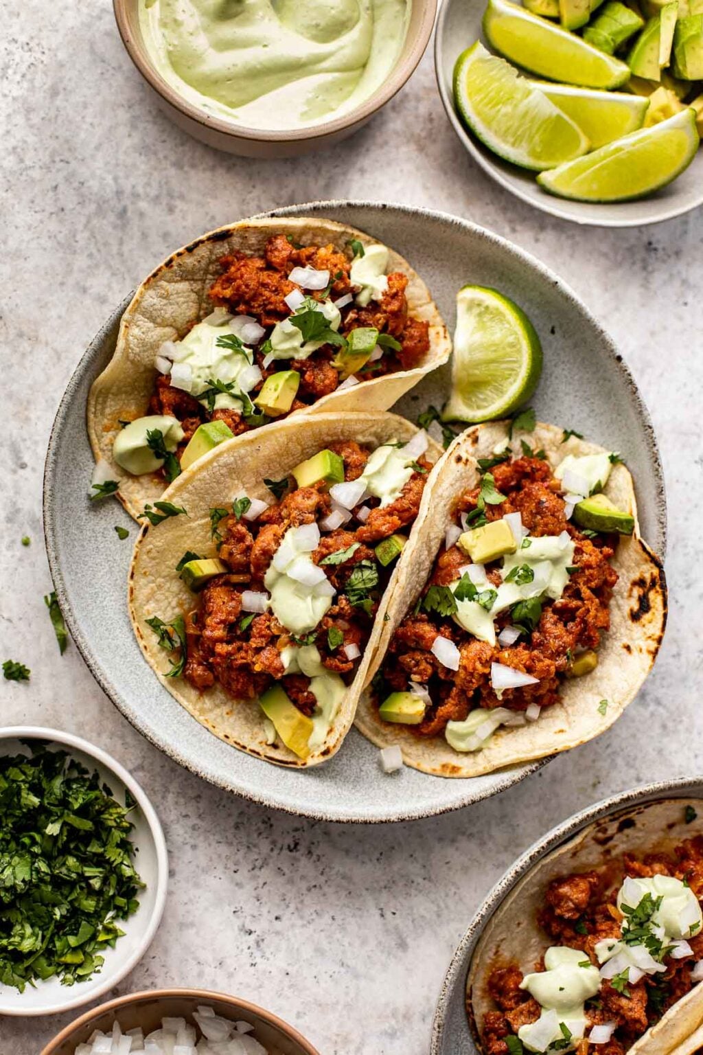 20-Minute Chorizo Tacos (Just 4 Ingredients!) - Well Seasoned Studio