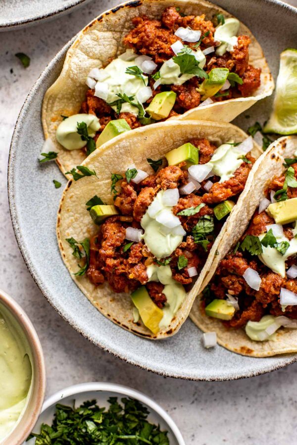 20-Minute Chorizo Tacos (Just 4 Ingredients!) - Well Seasoned Studio