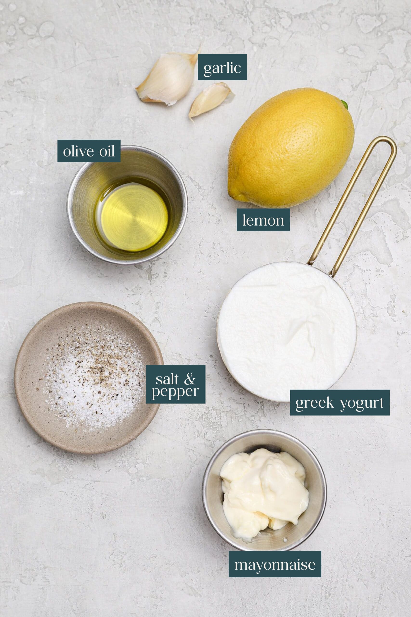 5-Minute Creamy Garlic Dressing (With Greek Yogurt!) - Well Seasoned Studio