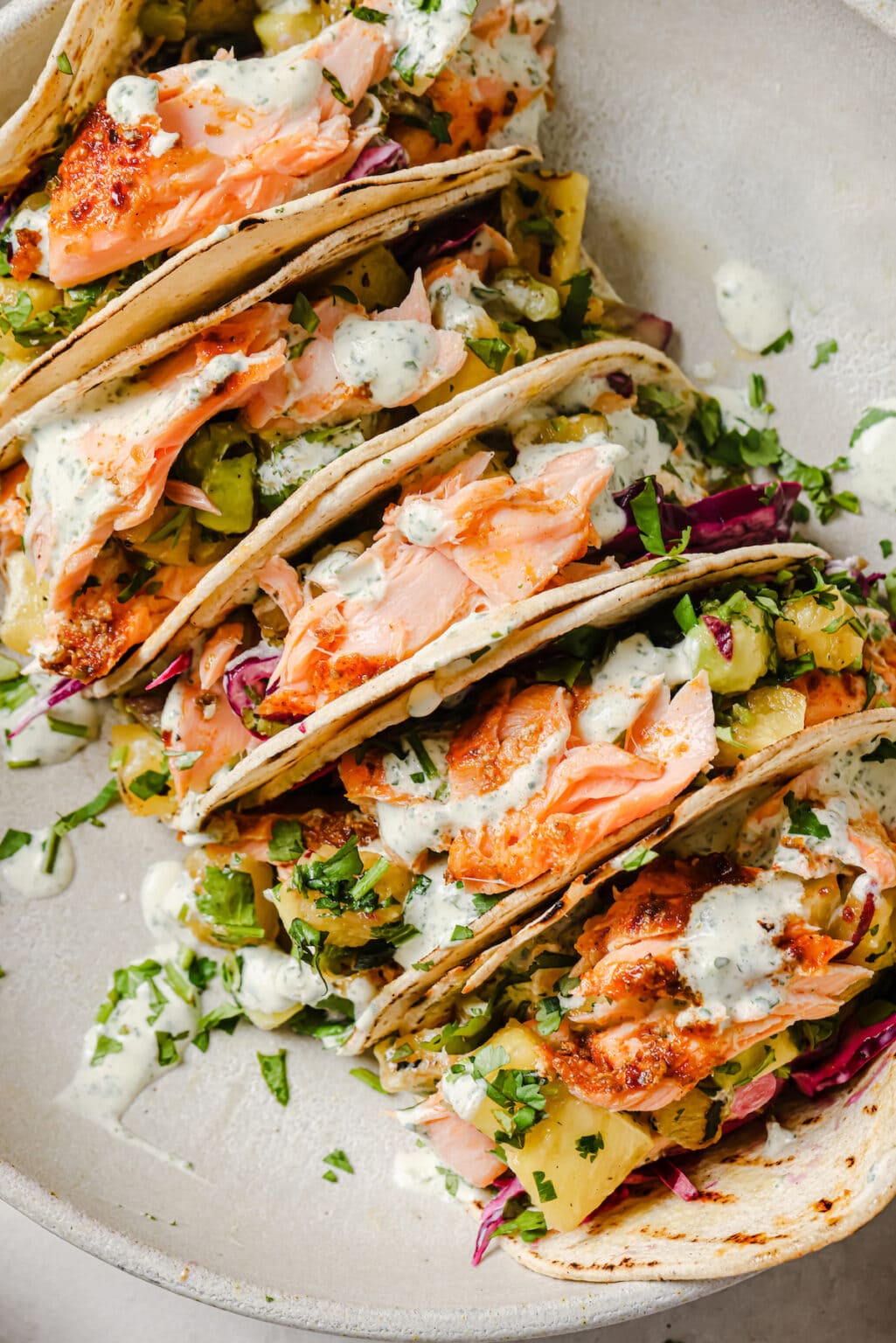 Cilantro Lime Crema (Fish Taco Sauce) - Well Seasoned Studio