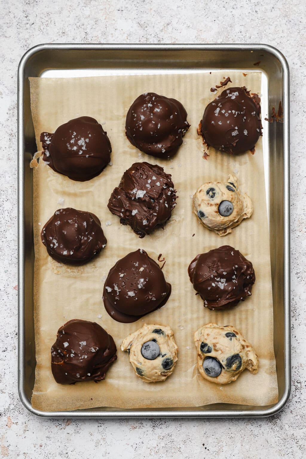 Frozen Greek Yogurt Bites with Cookie Butter - Well Seasoned Studio