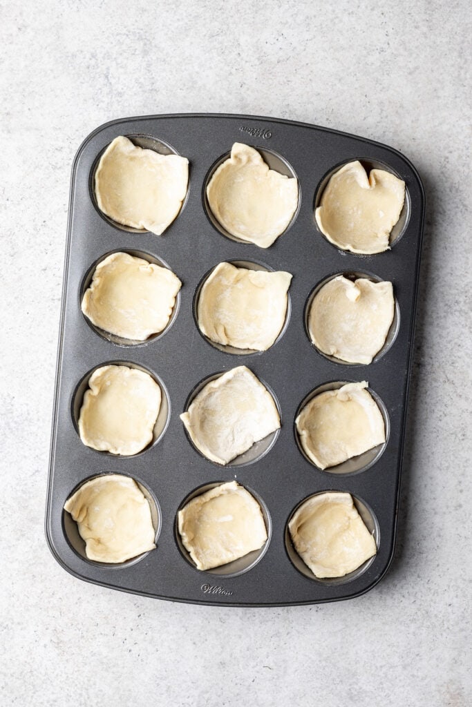 Mini Baked Salmon Quiche with Dill - Well Seasoned Studio