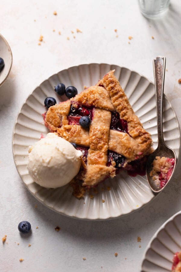 Triple Berry Slab Pie (Easily Yields 12 Servings!) - Well Seasoned Studio