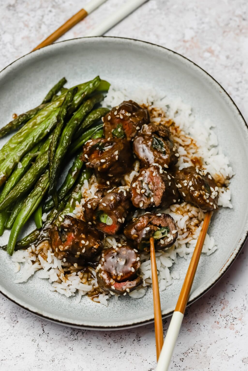 Tender & Juicy Beef Negimaki (Beef & Scallion Roll) - Well Seasoned Studio