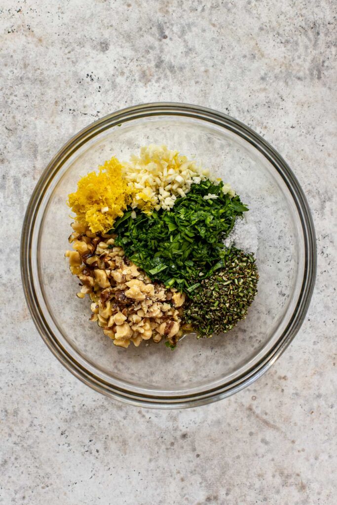 Crunchy Walnut Gremolata (For Pasta, Meats, and Veggies) - Well ...
