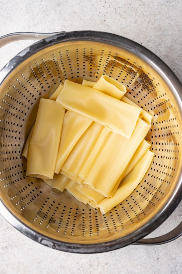 How To Make Three Cheese Manicotti - Well Seasoned Studio