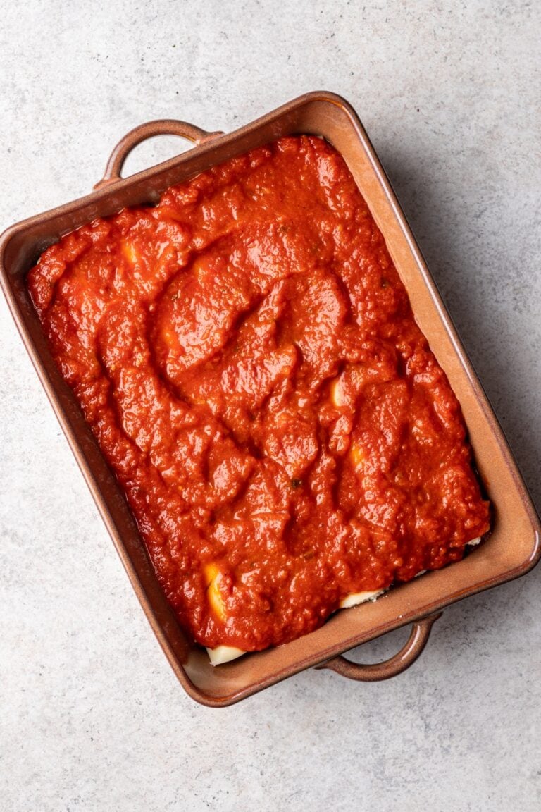 How To Make Three Cheese Manicotti - Well Seasoned Studio