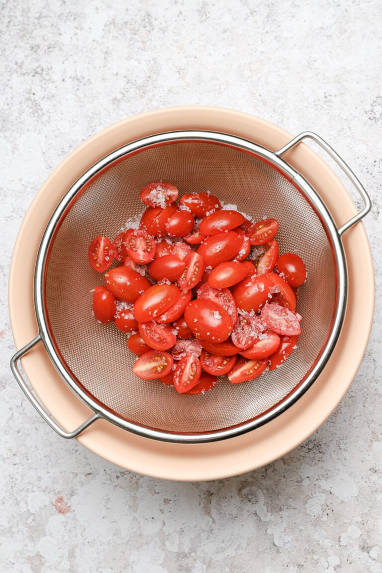 Fresh Marinated Tomatoes with Balsamic Vinaigrette - Well Seasoned Studio