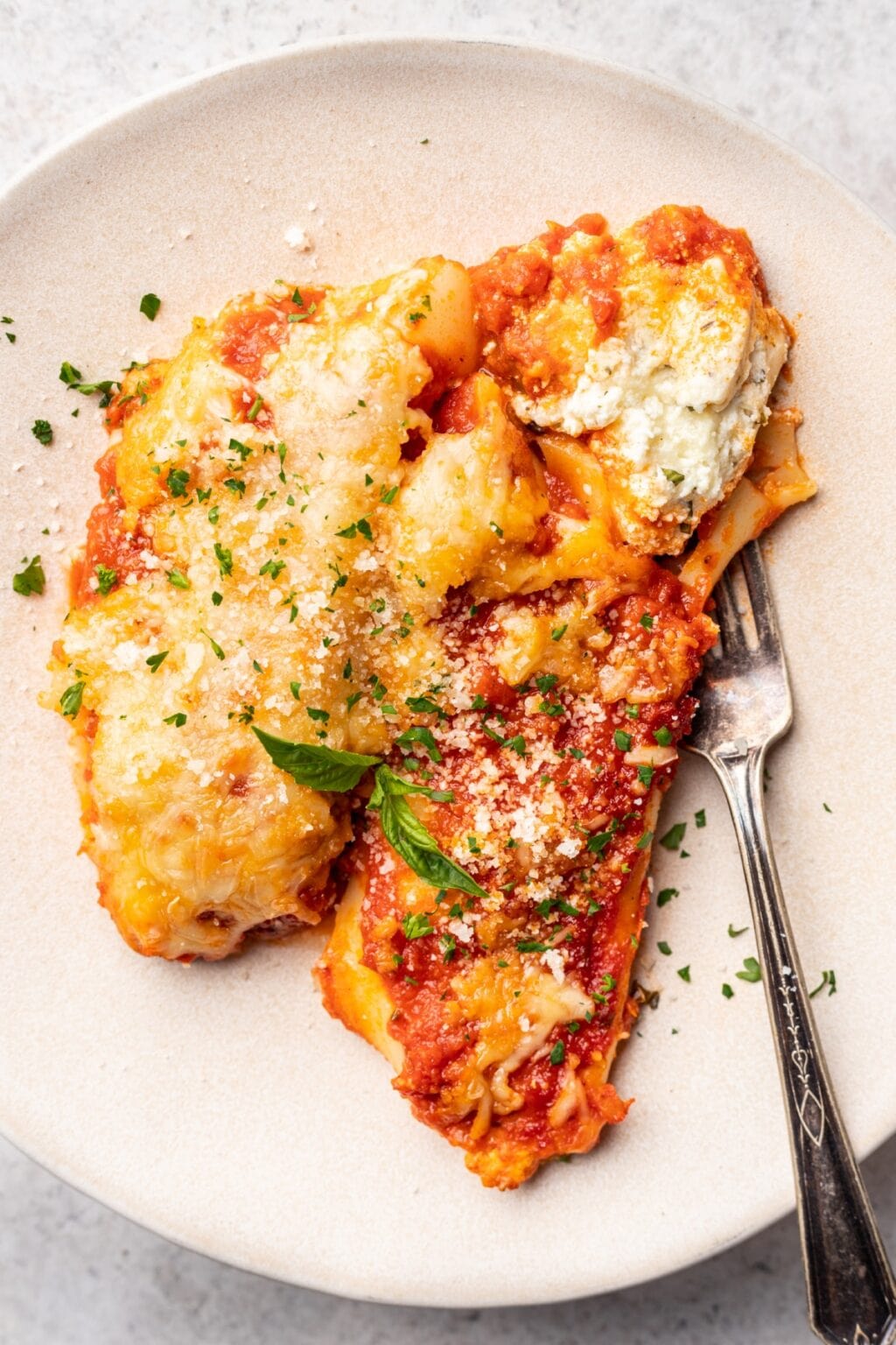 How To Make Three Cheese Manicotti - Well Seasoned Studio
