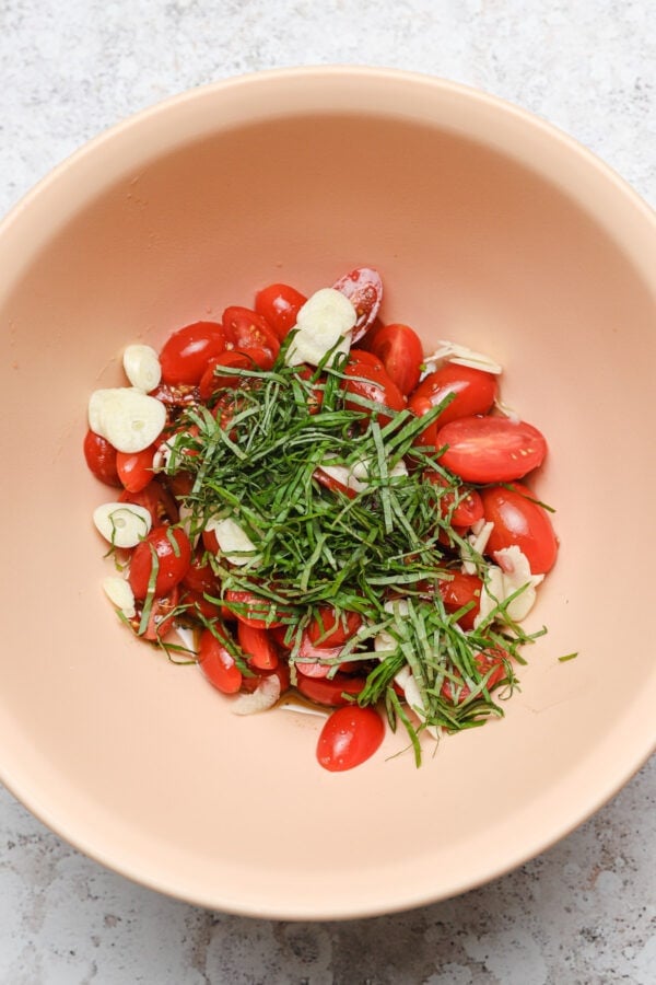 Fresh Marinated Tomatoes with Balsamic Vinaigrette - Well Seasoned Studio