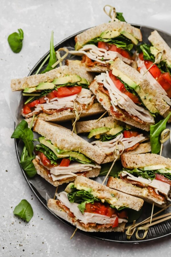 California Club Sandwich with Tarragon Aioli - Well Seasoned Studio