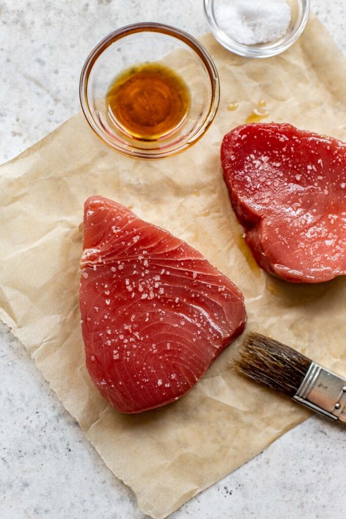 25-Minute Seared Tuna Noodle Bowls - Well Seasoned Studio