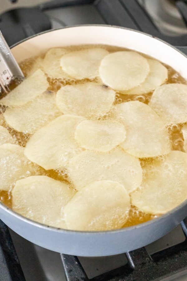 Thin & Crispy Homemade Potato Chips - Well Seasoned Studio