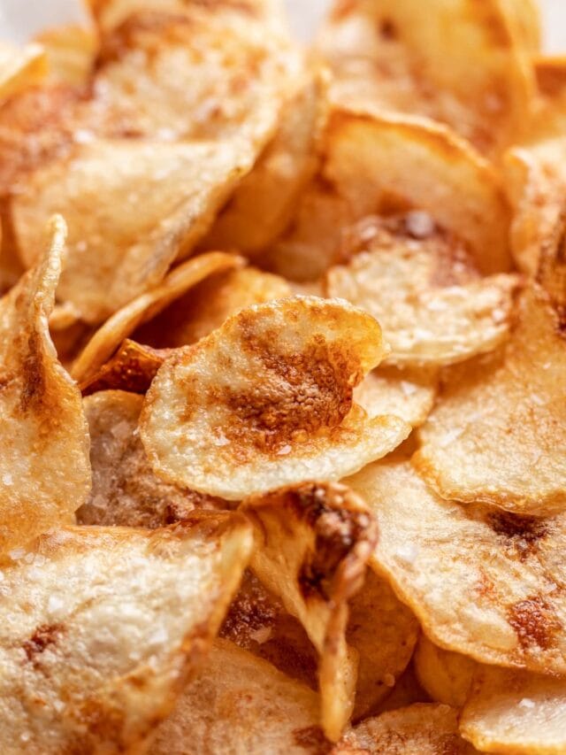 Perfectly Crispy Homemade Potato Chips - Well Seasoned Studio