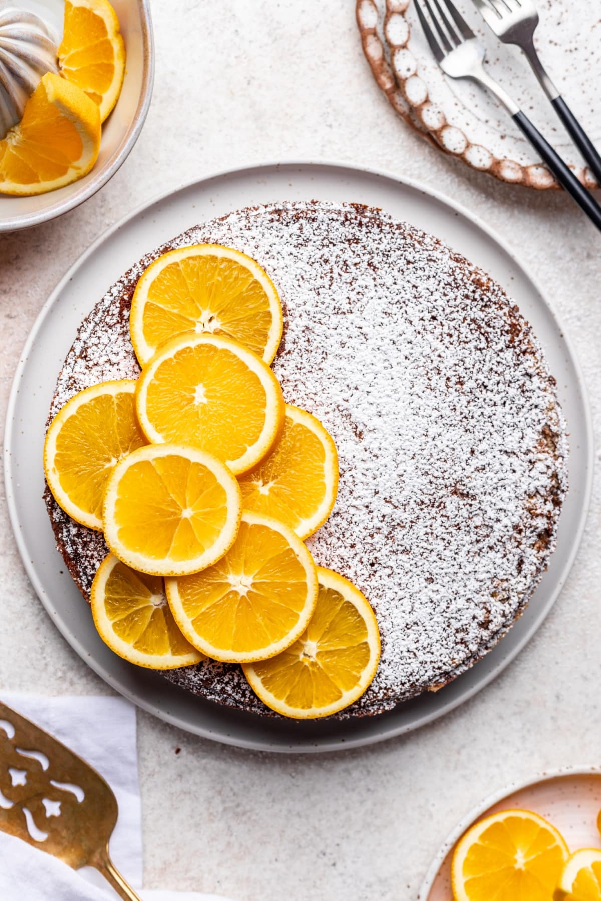 One Bowl Orange Ricotta Cake - Well Seasoned Studio