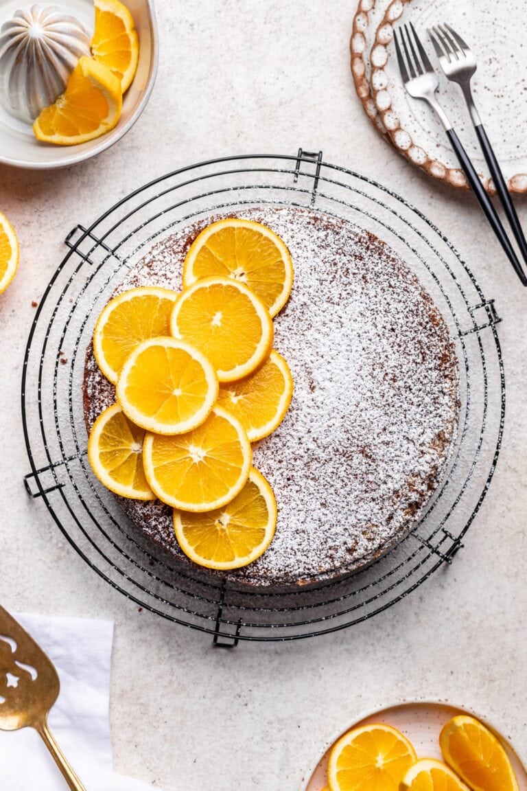 One Bowl Orange Ricotta Cake - Well Seasoned Studio