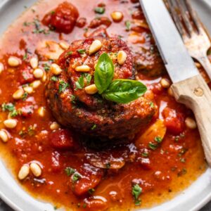 Tender Oven-Braised Beef Braciole with Prosciutto - Well Seasoned Studio