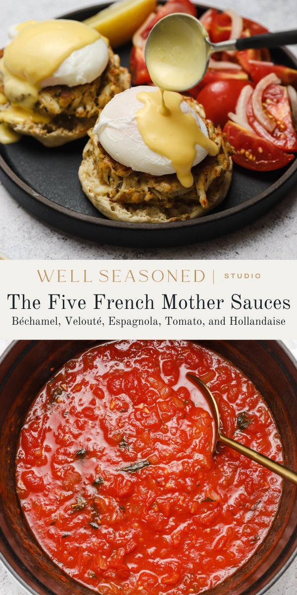 A Guide To The Five French Mother Sauces - Well Seasoned Studio