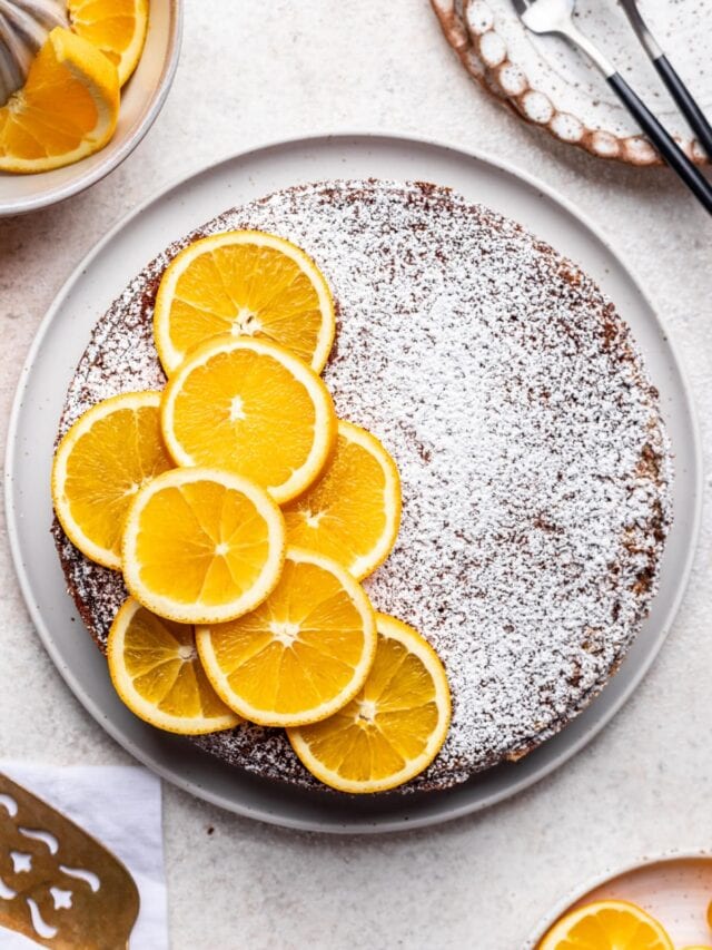 Easy Orange Ricotta Cake - Well Seasoned Studio