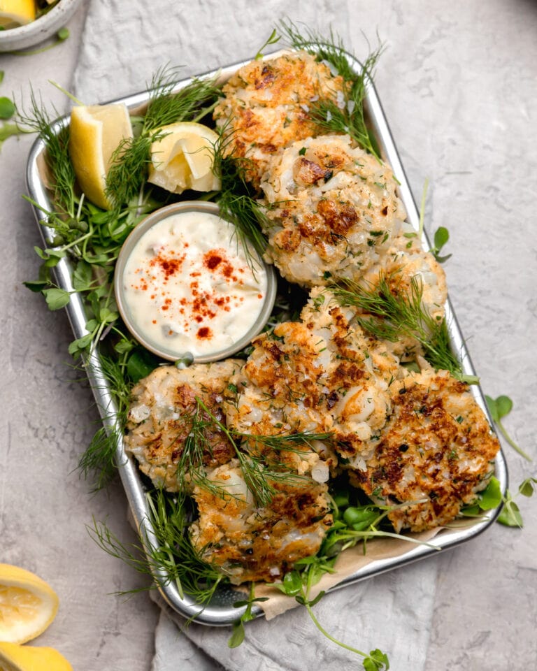 Pan Fried Fish Cakes (Made With Fresh Cod) - Well Seasoned Studio