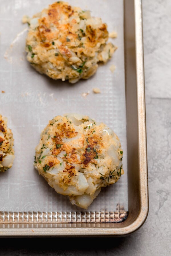 Pan Fried Fish Cakes (Made With Fresh Cod) - Well Seasoned Studio