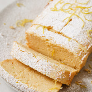 Rich & Moist Lemon Ricotta Pound Cake - Well Seasoned Studio