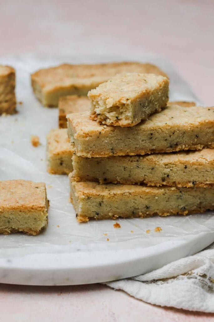 5-Ingredient Rosemary Shortbread Cookies - Well Seasoned Studio