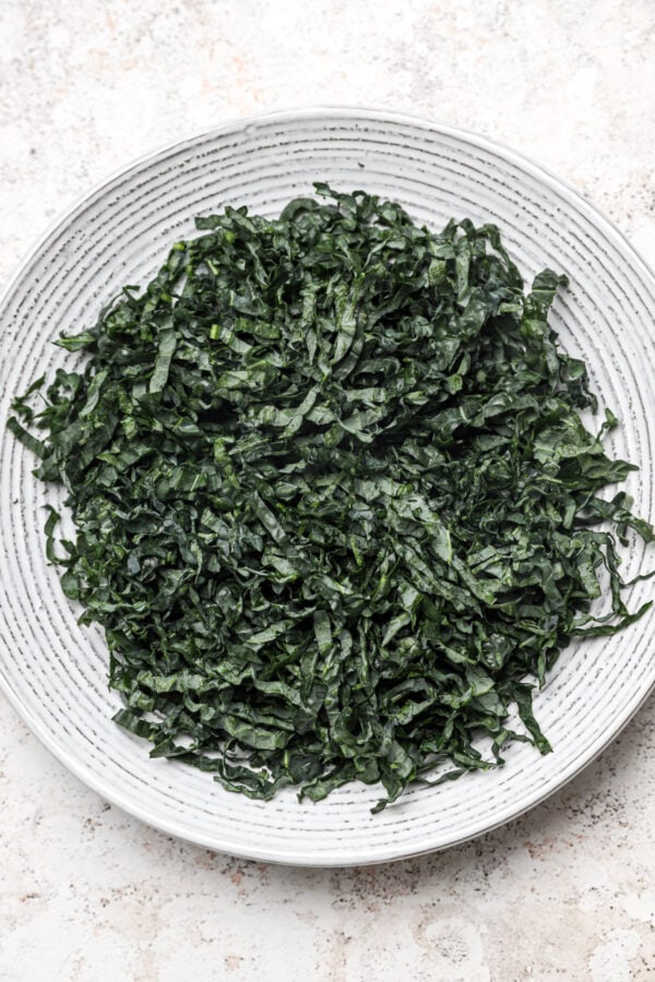 Fall Kale Salad with Pan Seared Salmon - Well Seasoned Studio