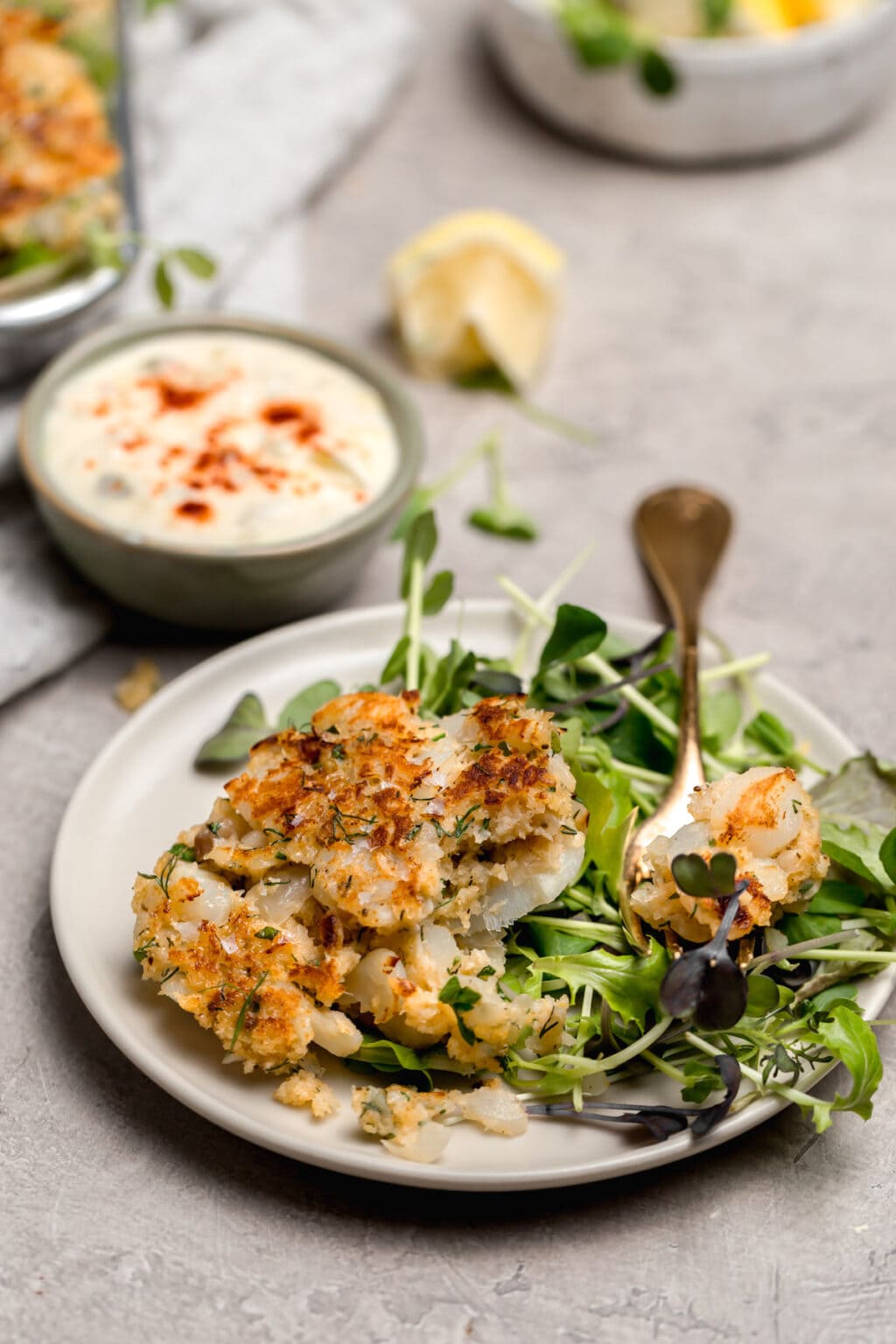 Pan Fried Fish Cakes (Made With Fresh Cod) - Well Seasoned Studio