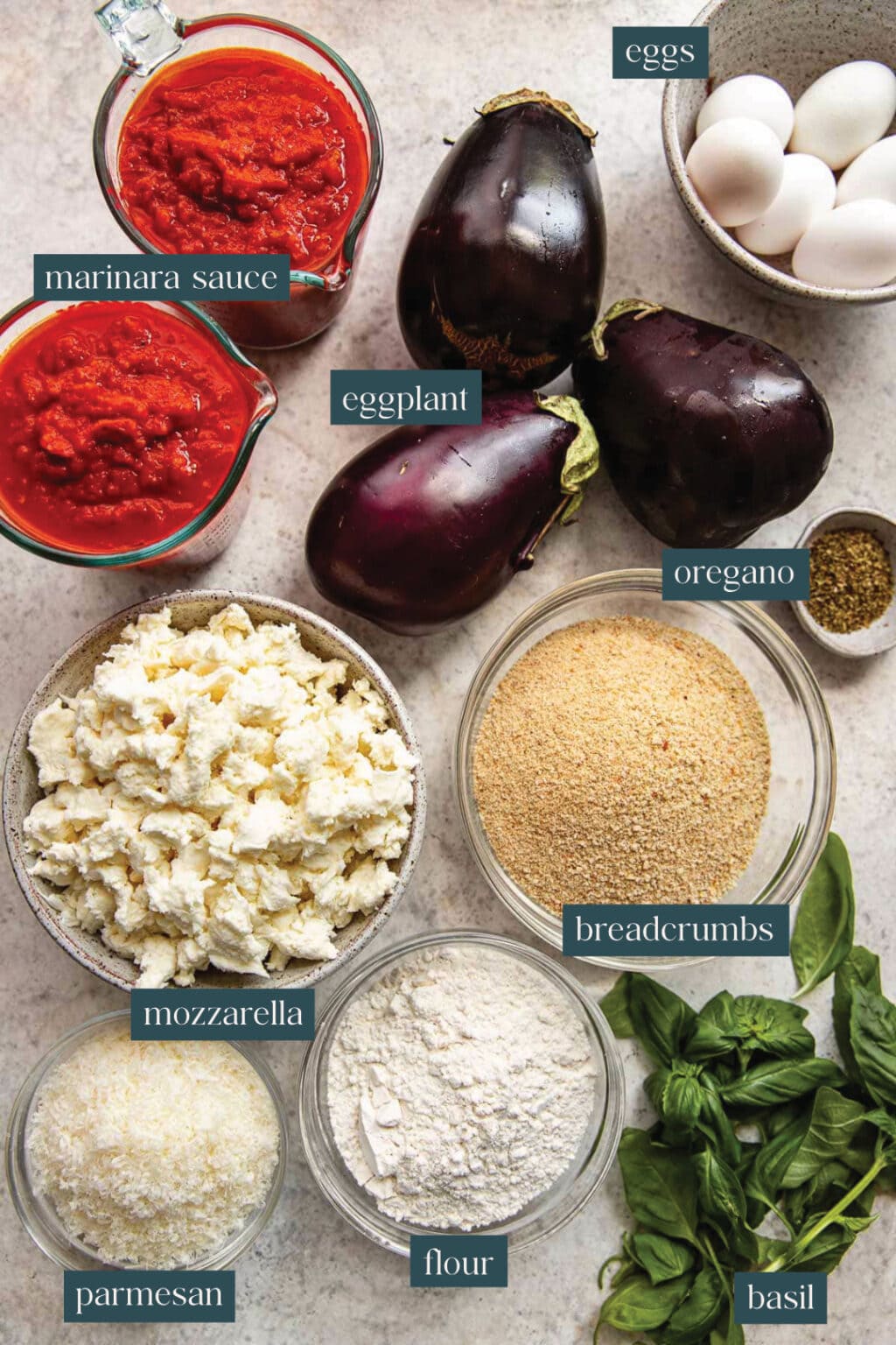 Cheesy Layered Eggplant Parmesan Recipe - Well Seasoned Studio