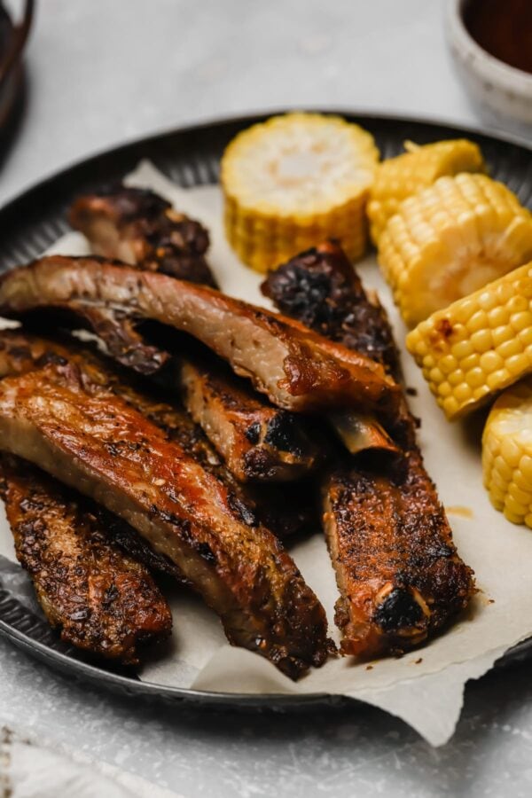 Tender, Juicy Smoked St Louis Ribs Recipe - Well Seasoned Studio