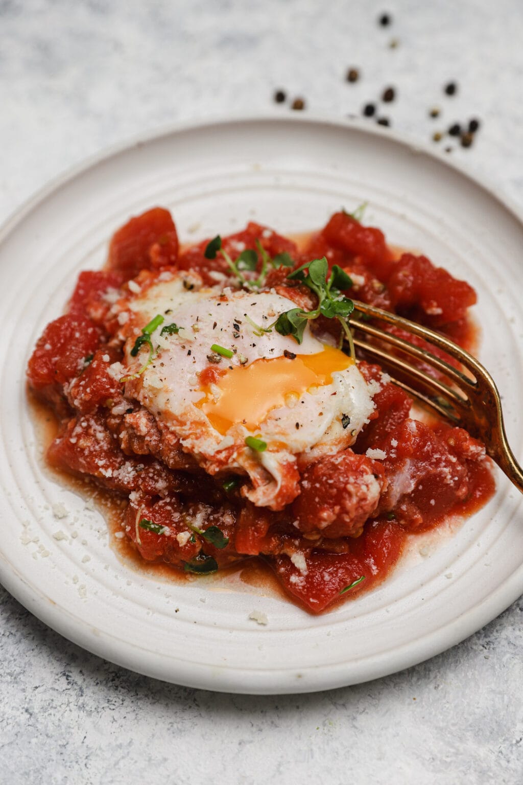 30-Minute Soft-Cooked Eggs in Purgatory - Well Seasoned Studio