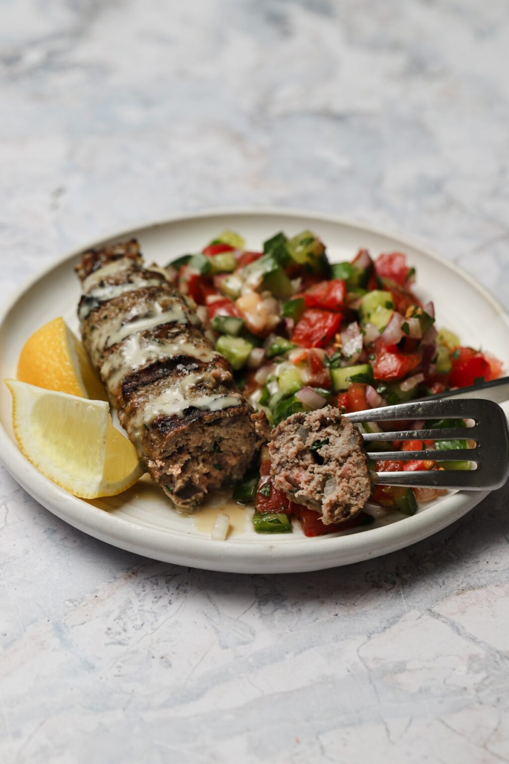 Grilled Ground Beef Kebab Skewers (Kofta-Style) - Well Seasoned Studio
