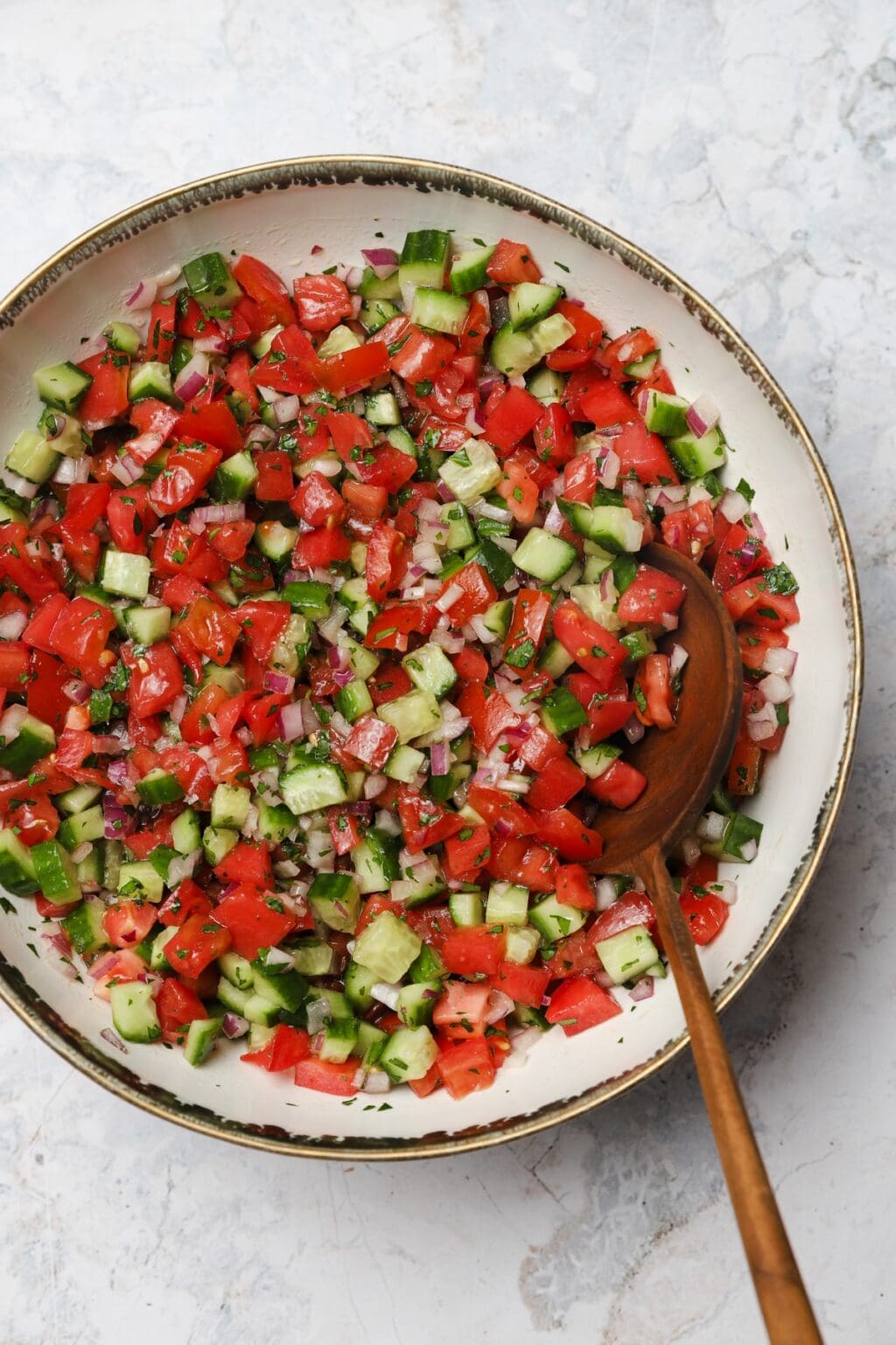 20-Minute Israeli Salad (Goes With Anything!) - Well Seasoned Studio