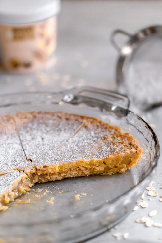Milk Bar Pie (Formerly Crack Pie) with Oatmeal Crust - Well Seasoned Studio