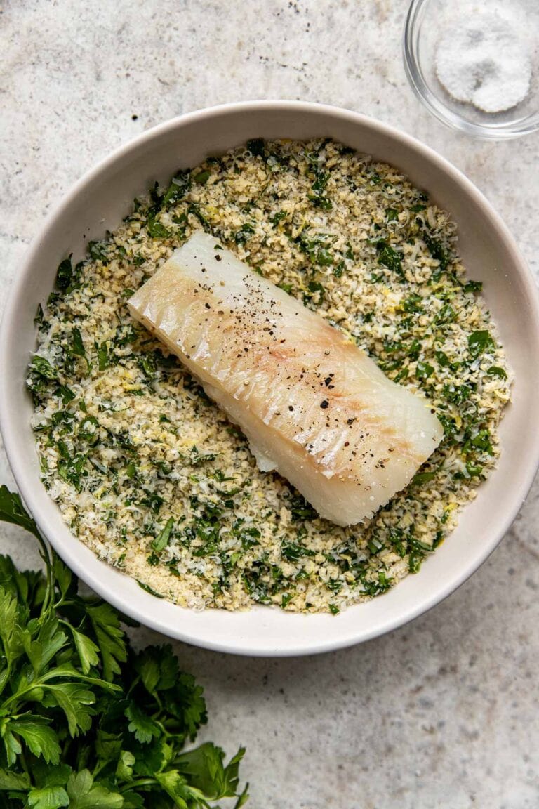 30-Minute Parmesan-Crusted Cod with Tartar Sauce - Well Seasoned Studio